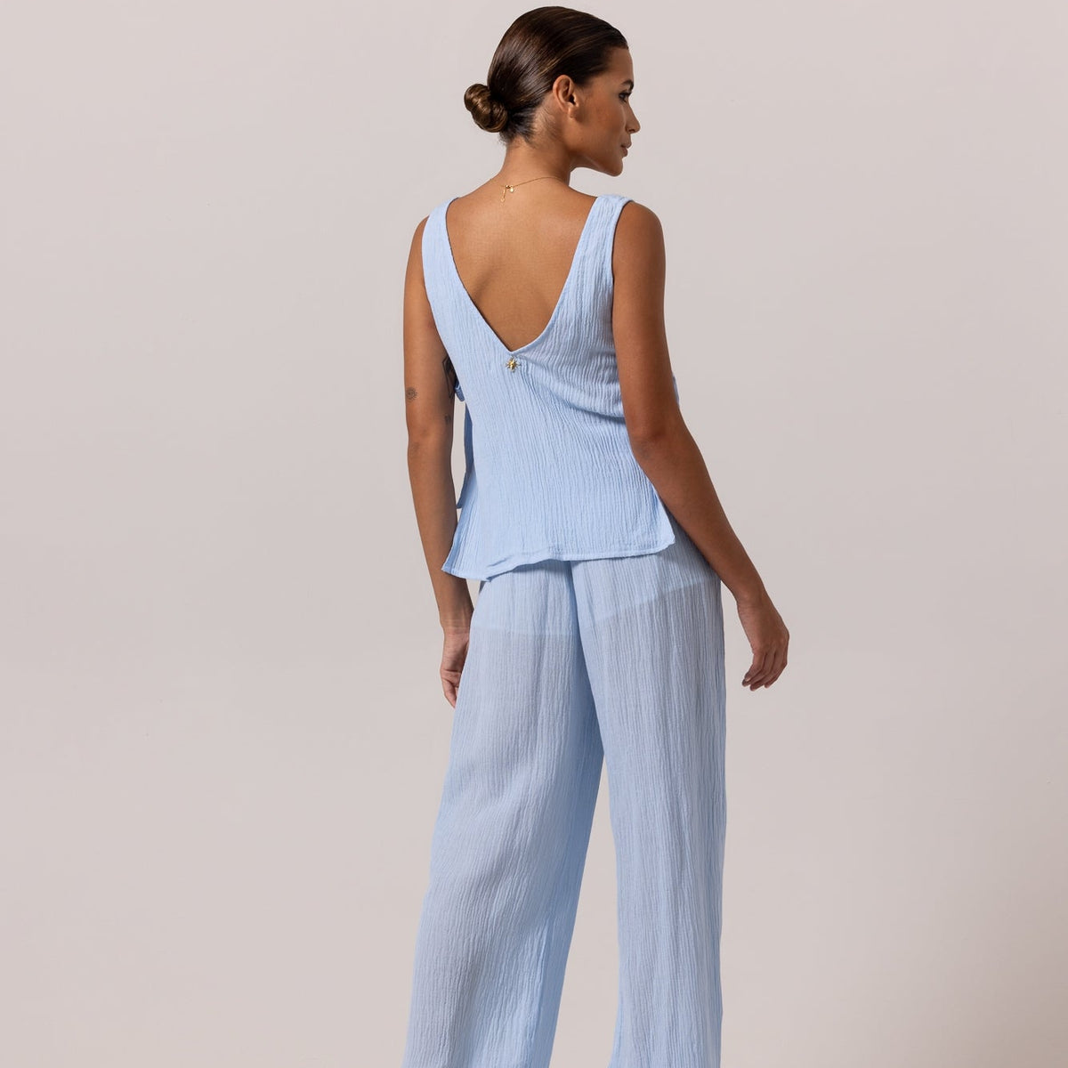 PATTY TOP - Baby Blue – AANOUKIS Swimwear - Indonesia